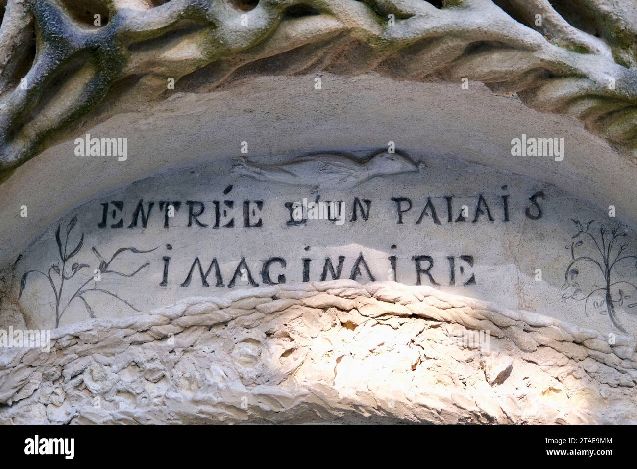 France, Drome, Hauterives, the Ideal Palace of Postman Cheval ...
