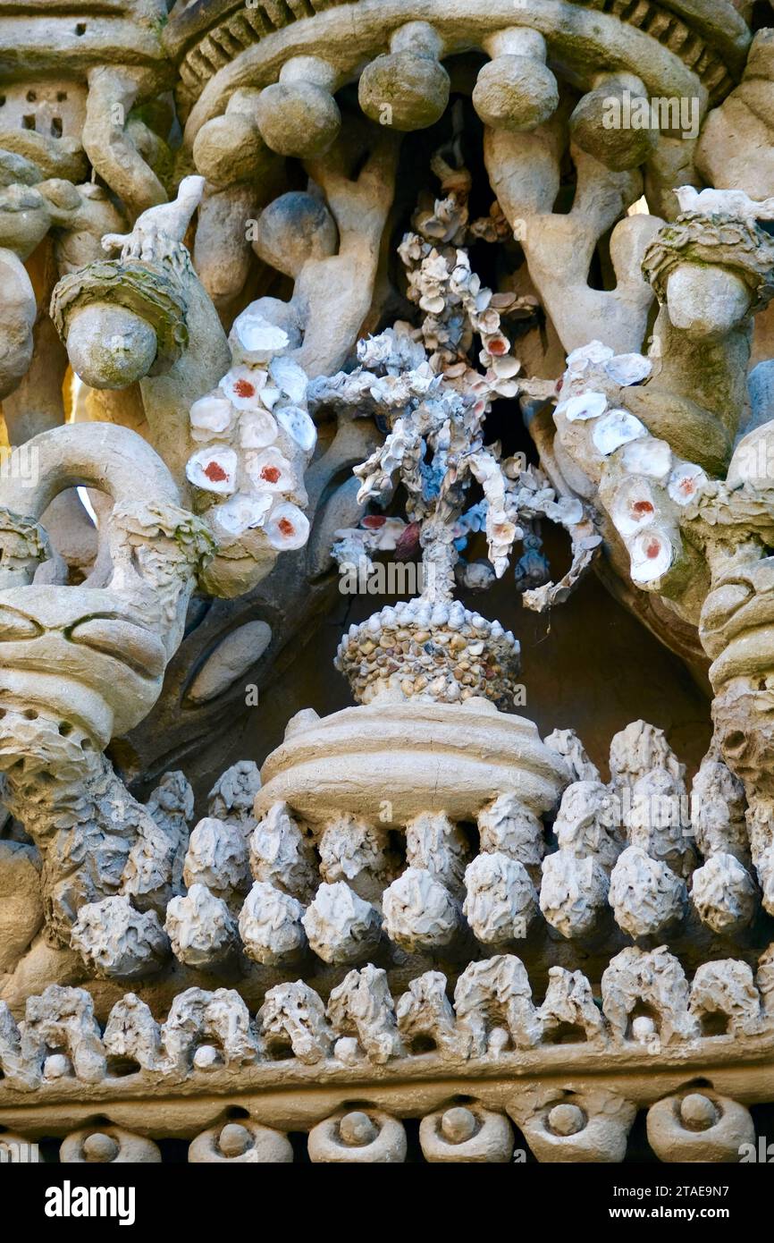 France, Drome, Hauterives, the tomb of postman Cheval, built between ...