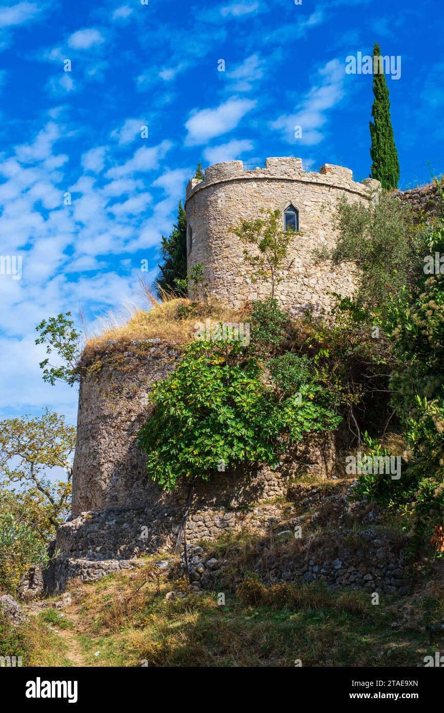 Albania, Durres province, Kruje, the 5th century castle Stock Photo - Alamy