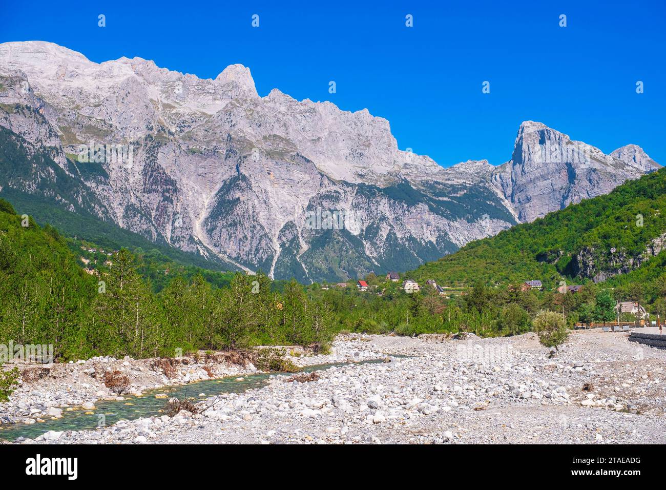 Albania, Shkoder province, Theth National Park in the heart of the ...
