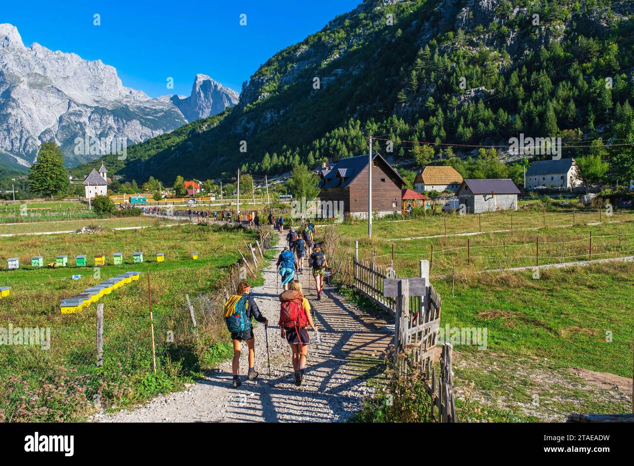 Albania, Shkoder province, Theth National Park in the heart of the ...