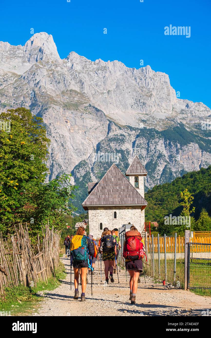 Albania, Shkoder province, Theth National Park in the heart of the ...