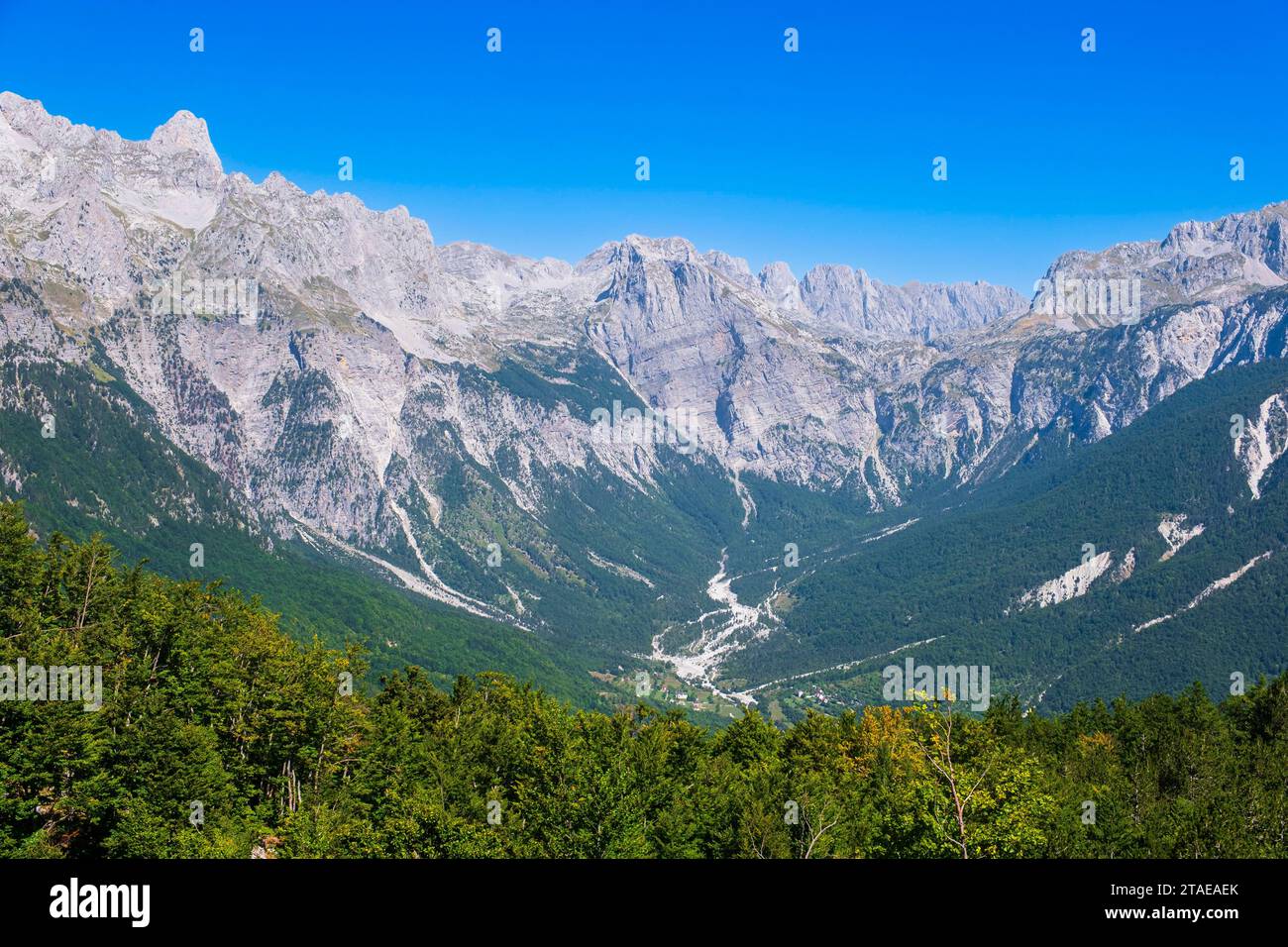 Albania, Shkoder province, Theth National Park in the heart of the ...