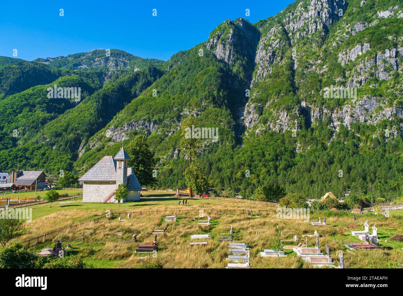Albania, Shkoder province, Theth National Park in the heart of the ...
