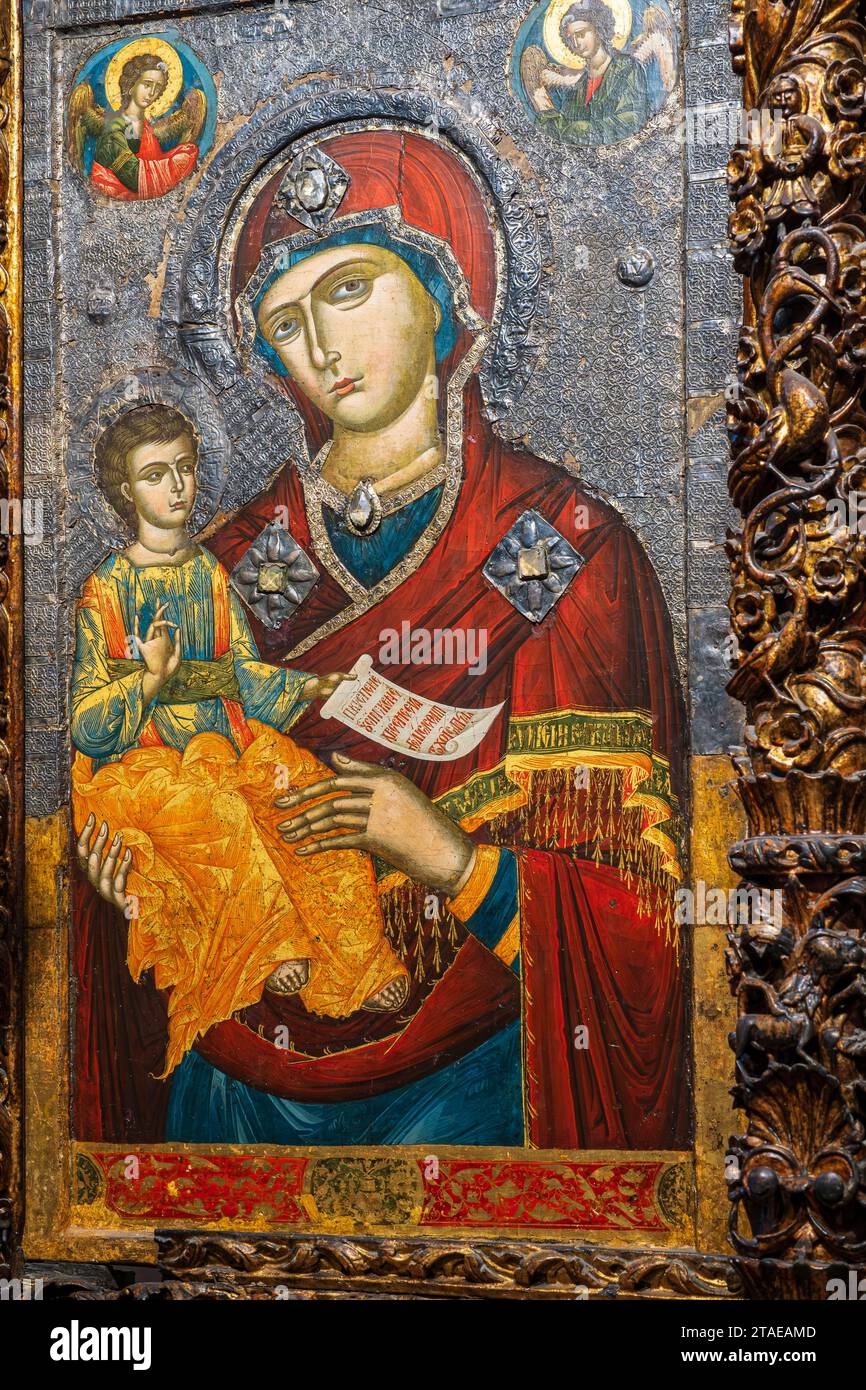 Albania, Berat, historic center listed as a UNESCO World Heritage Site ...