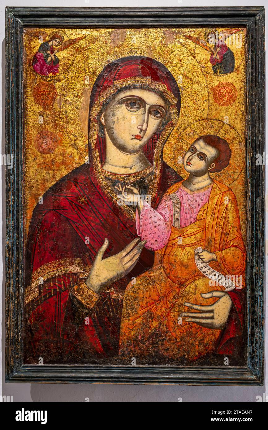 Albania, Berat, historic center listed as a UNESCO World Heritage Site ...