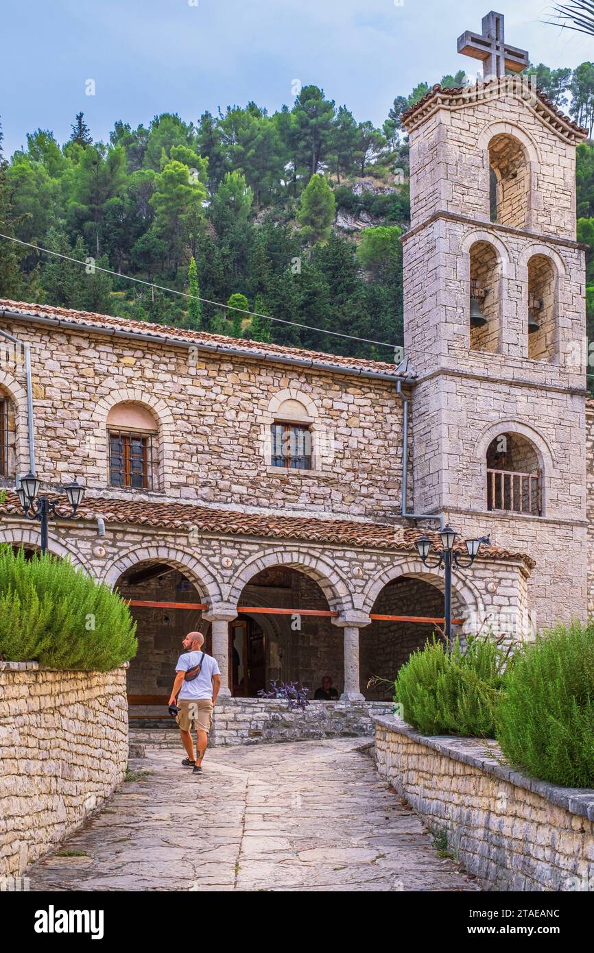 Albania, Berat, the historic center listed as a UNESCO World Heritage ...
