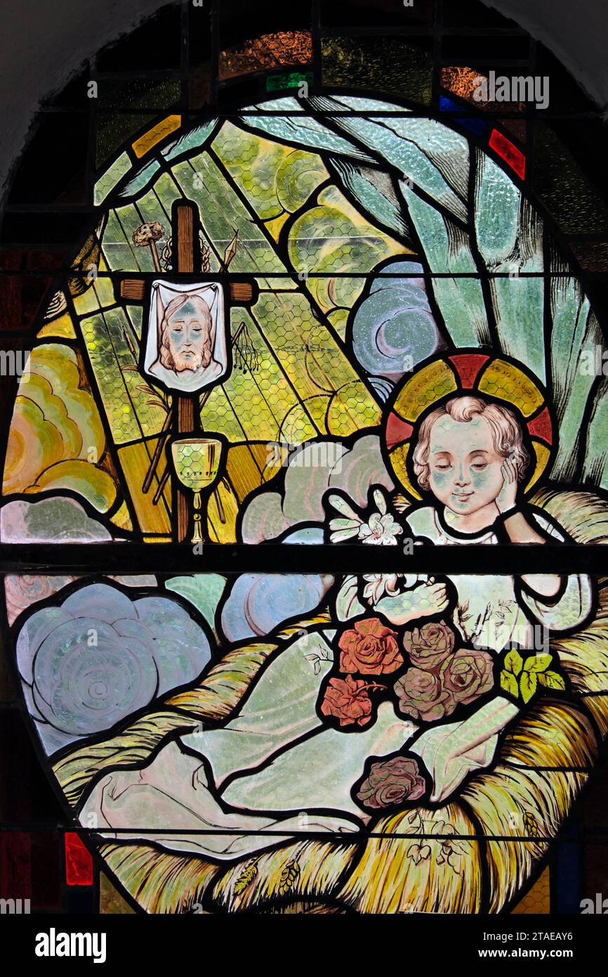 France, Haute Saone, Servance Miellin, Saint Blaise chapel erected in ...