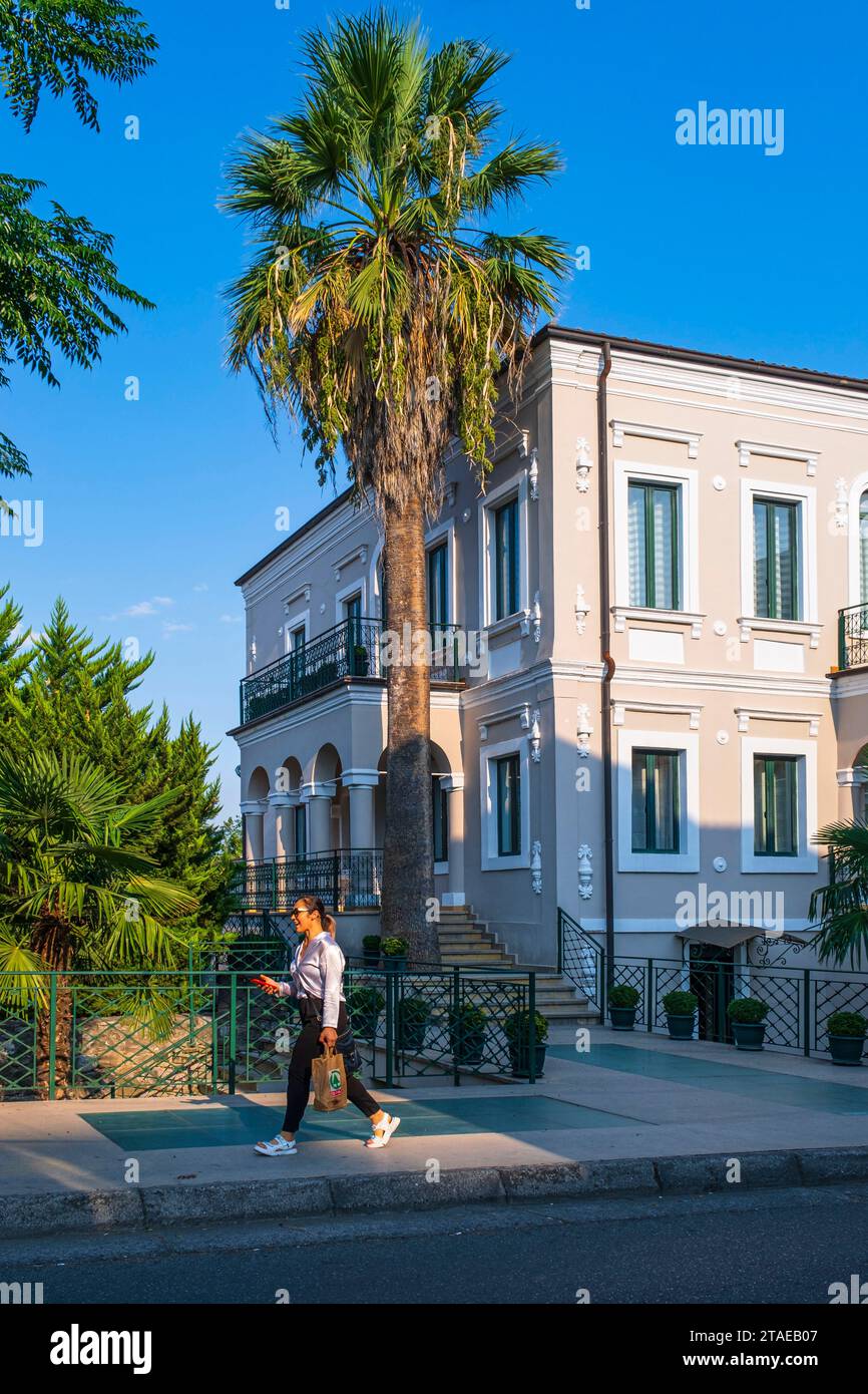 Albania, Elbasan, building inside the medieval citadel Stock Photo - Alamy