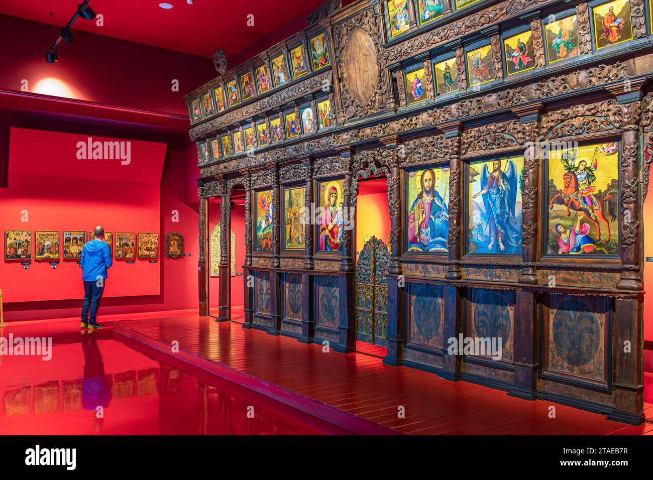 Albania, Korce, national museum of medieval art, it gathers one of the ...