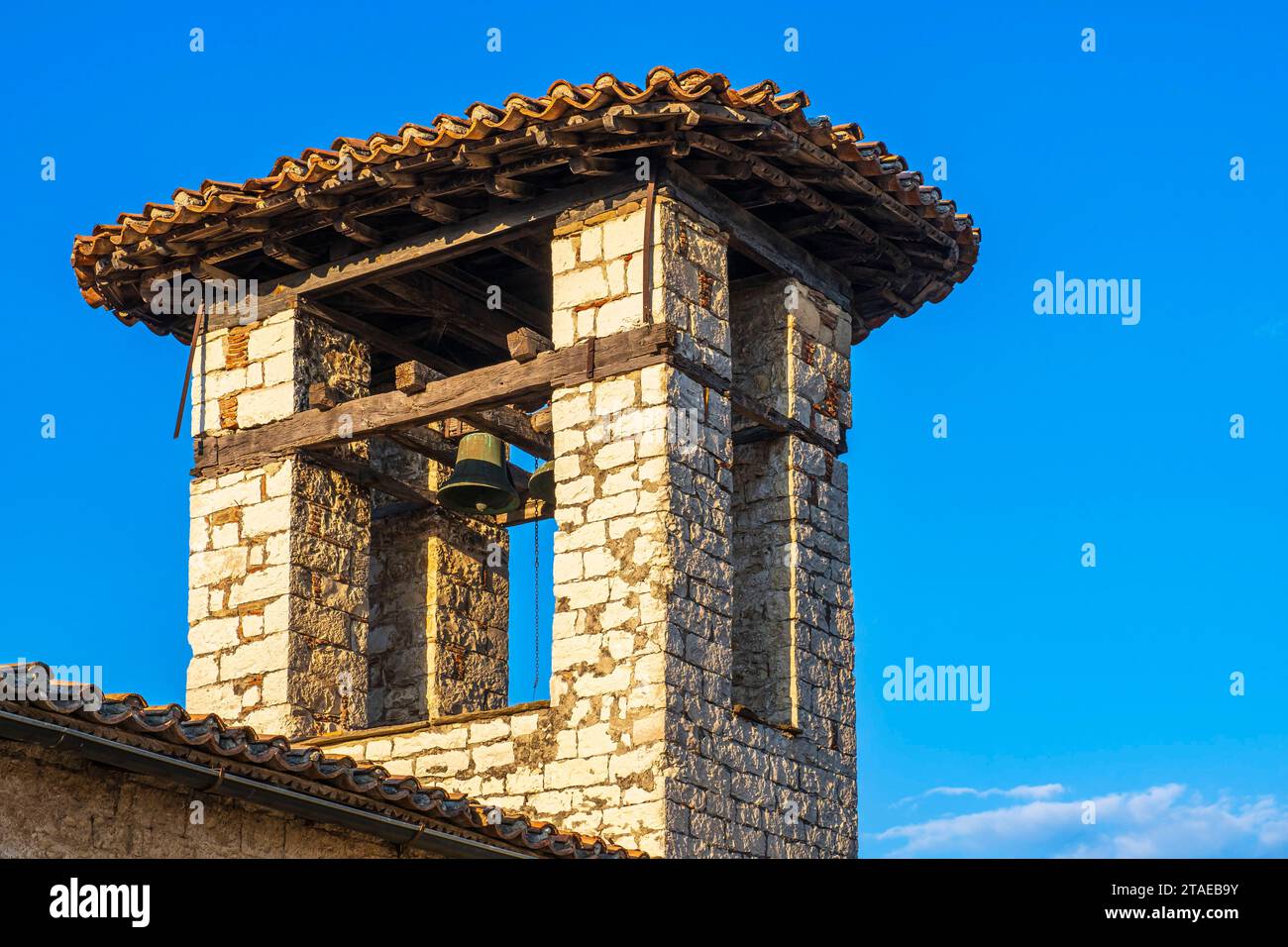 Albania, Berat, historic center listed as a UNESCO World Heritage Site ...