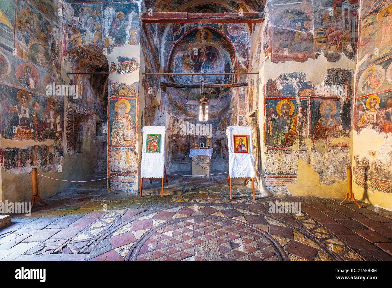 Albania, Berat, historic center listed as a UNESCO World Heritage Site ...