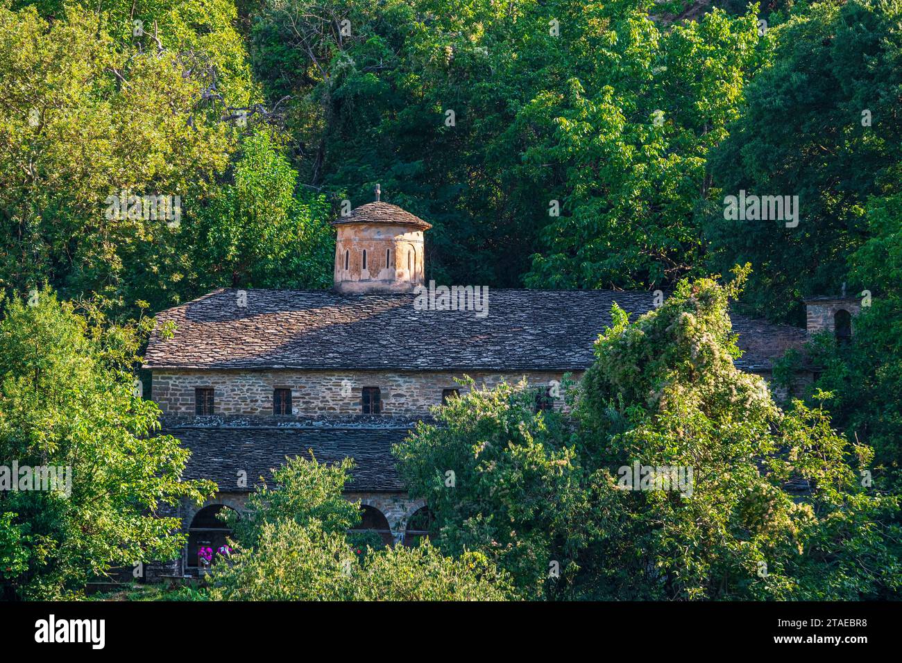 Albania, Gjirokaster district, surroundings of Permet, Leusa hamlet ...