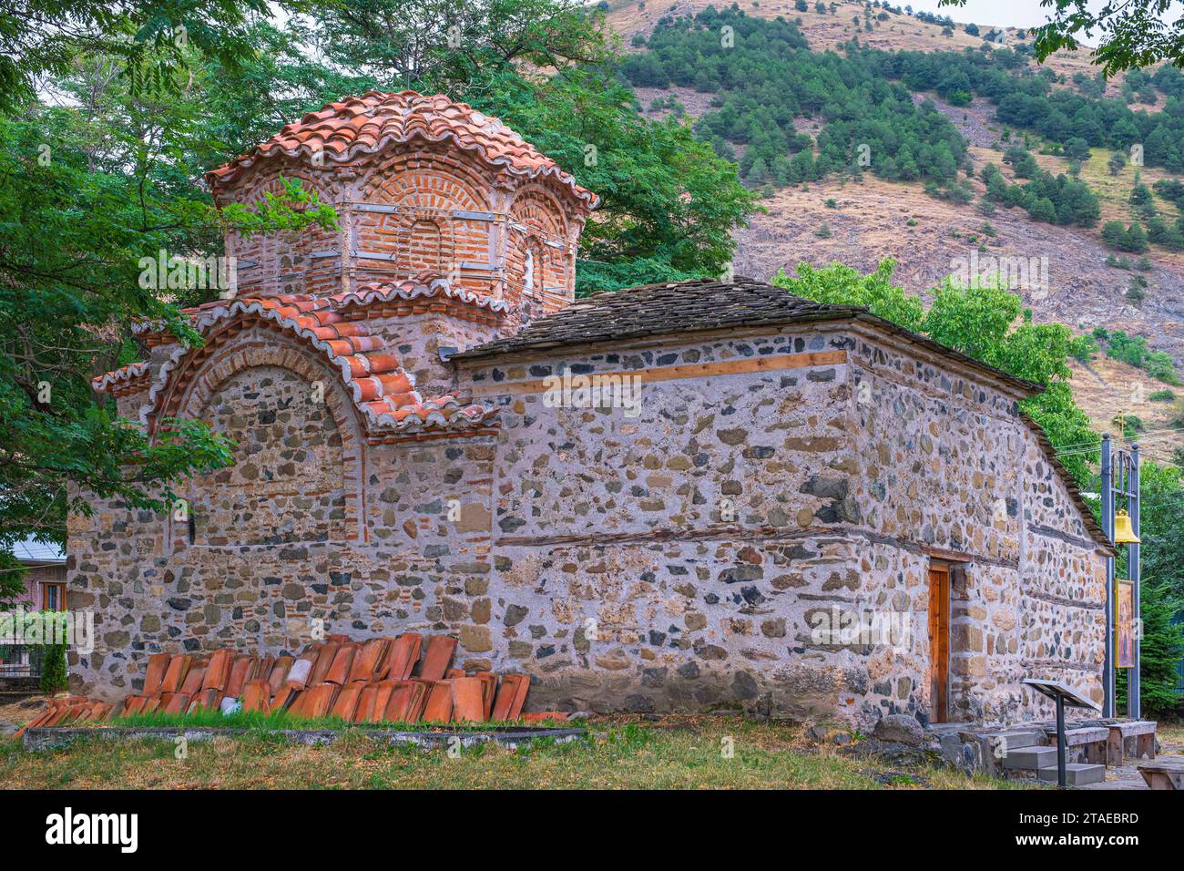 Albania, surroundings of Korce, Mborje, the Orthodox Church of the ...