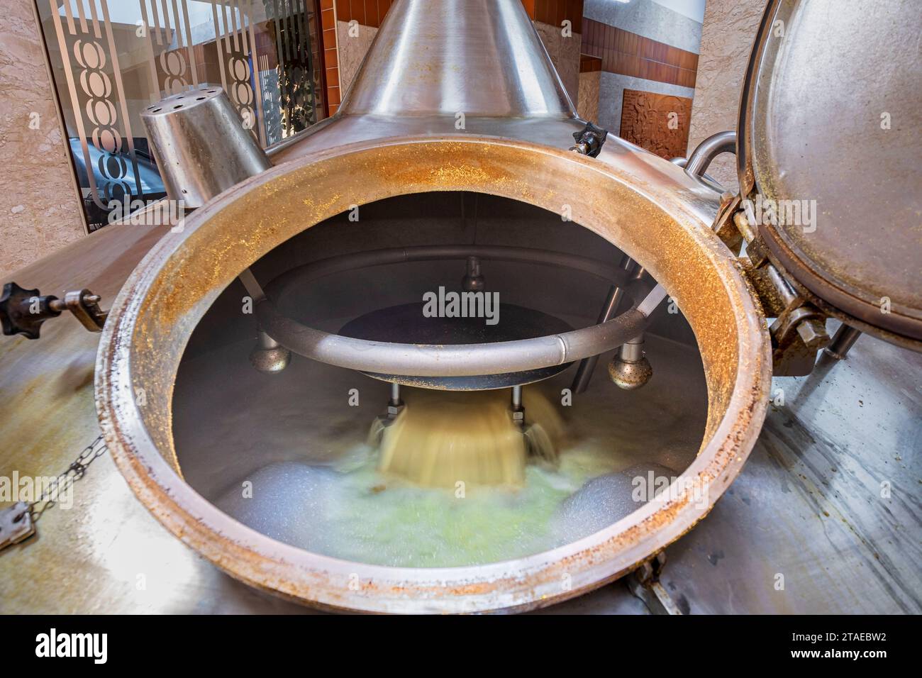 Albania, Korce, Birra Korça brewery founded in 1928, the first beer ...