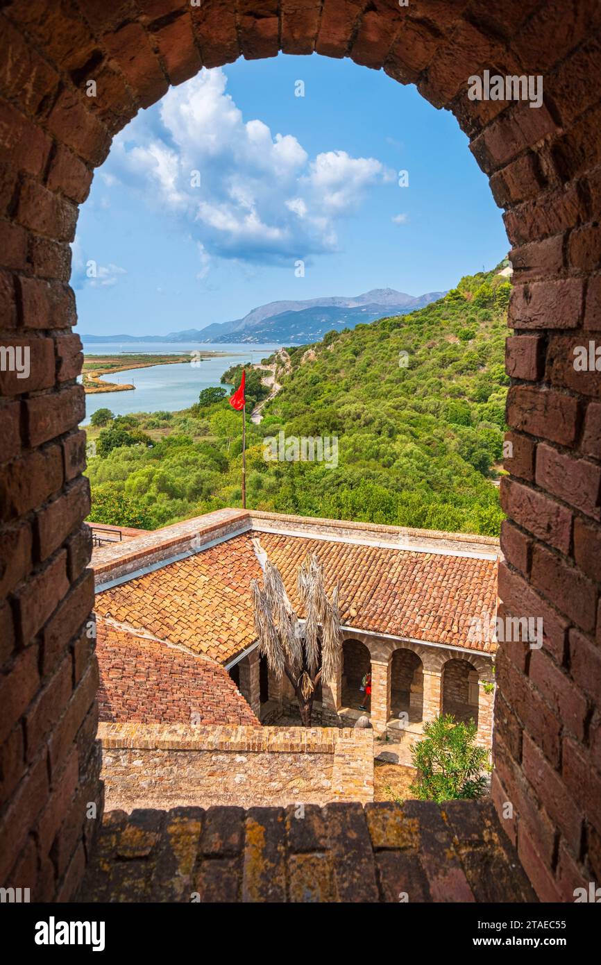 Albania, Vlora province, archaeological site of Butrint, UNESCO World ...