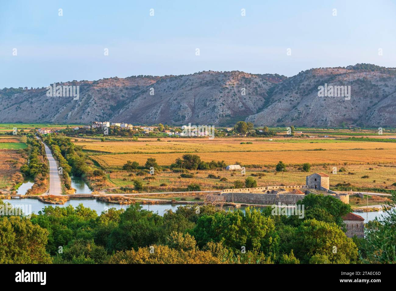 Albania, Vlora province, archaeological site of Butrint, UNESCO World ...