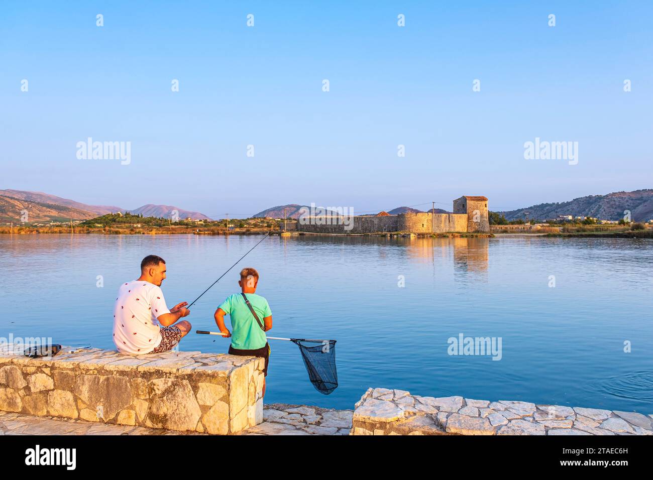Albania, Vlora province, archaeological site of Butrint, UNESCO World ...