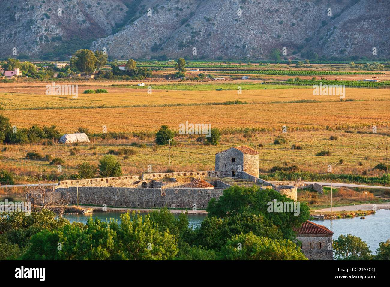 Albania, Vlora province, archaeological site of Butrint, UNESCO World ...