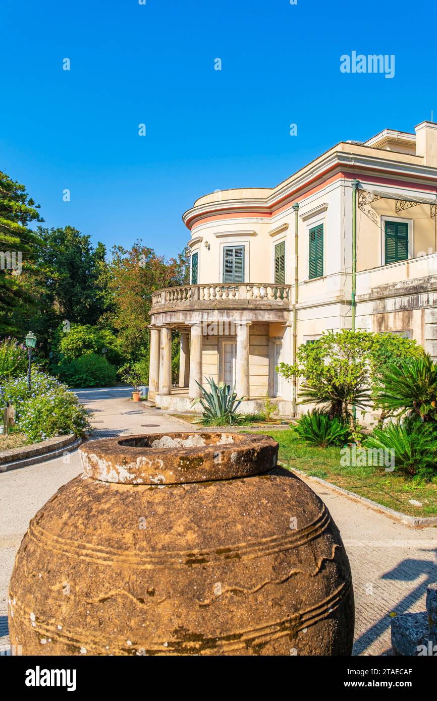 Greece, Ionian Islands, Corfu island, Corfu City (or Kerkyra), area of ...