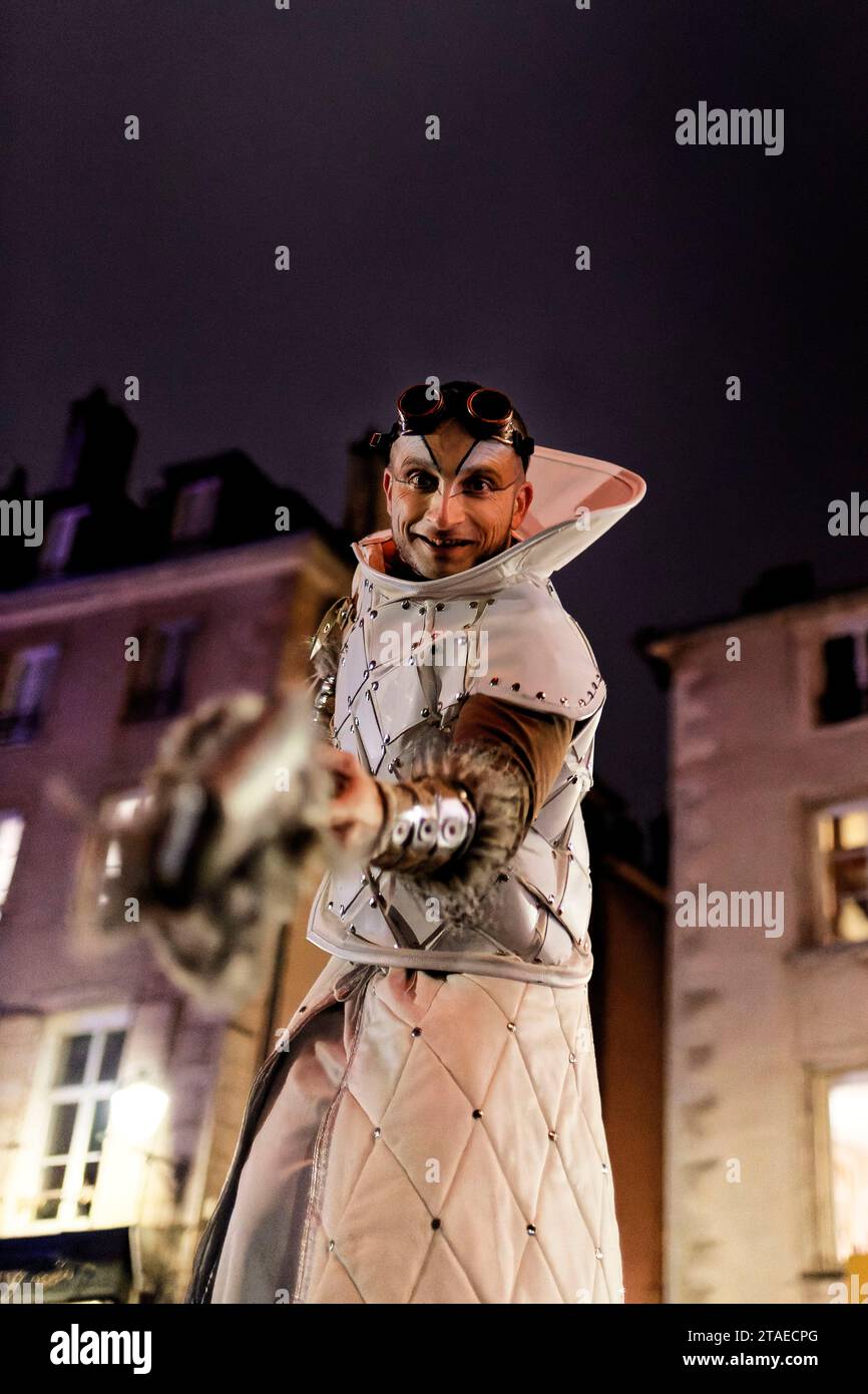 France, Meurthe et Moselle, Nancy, the Saint-Nicolas parade, strolling ...