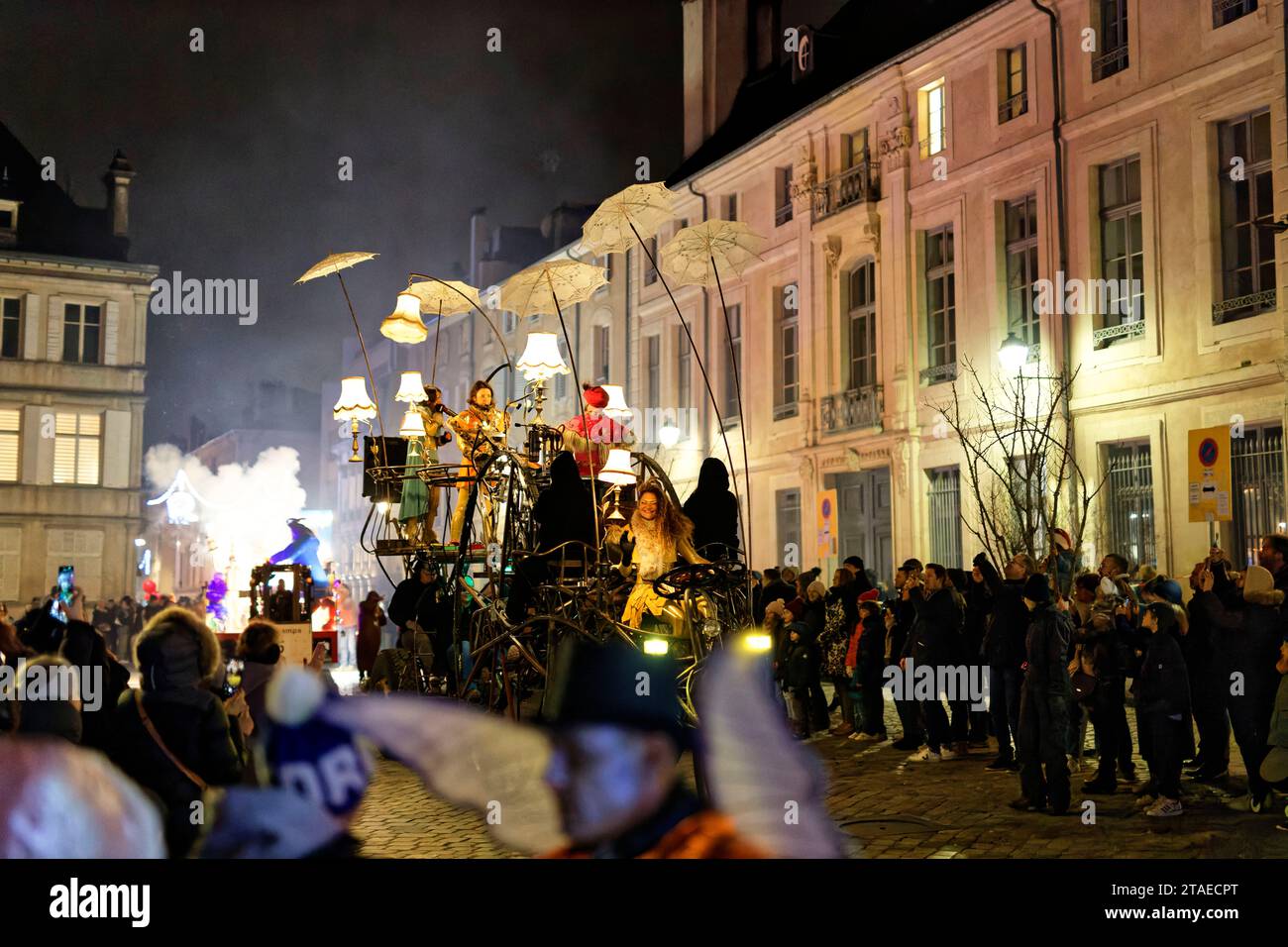 France, Meurthe et Moselle, Nancy, the Saint-Nicolas parade, strolling ...