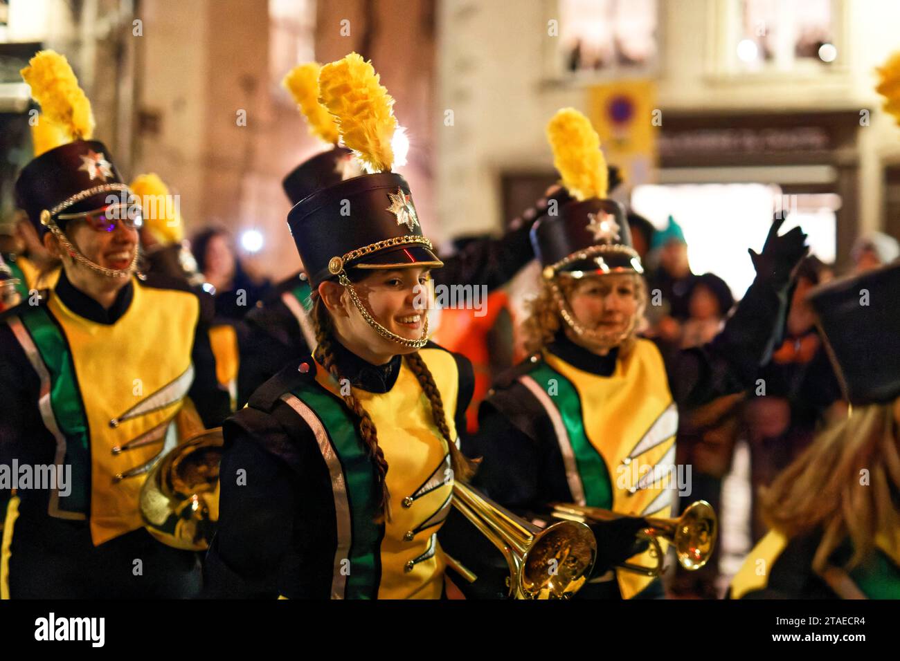 France, Meurthe et Moselle, Nancy, the Saint-Nicolas parade, strolling ...