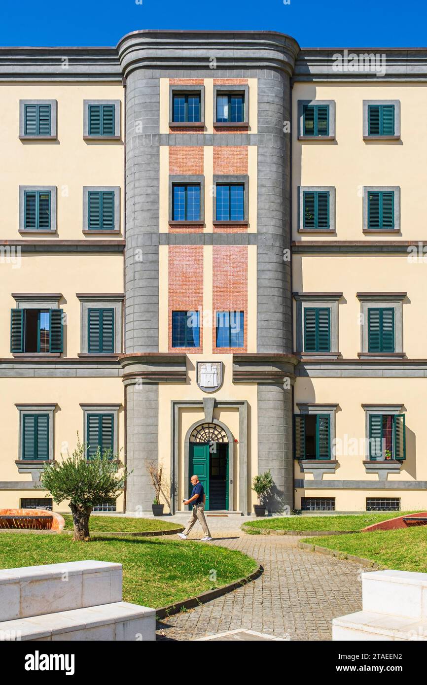 Albania, Tirana, Ministry of Infrastructure and Energy Stock Photo - Alamy