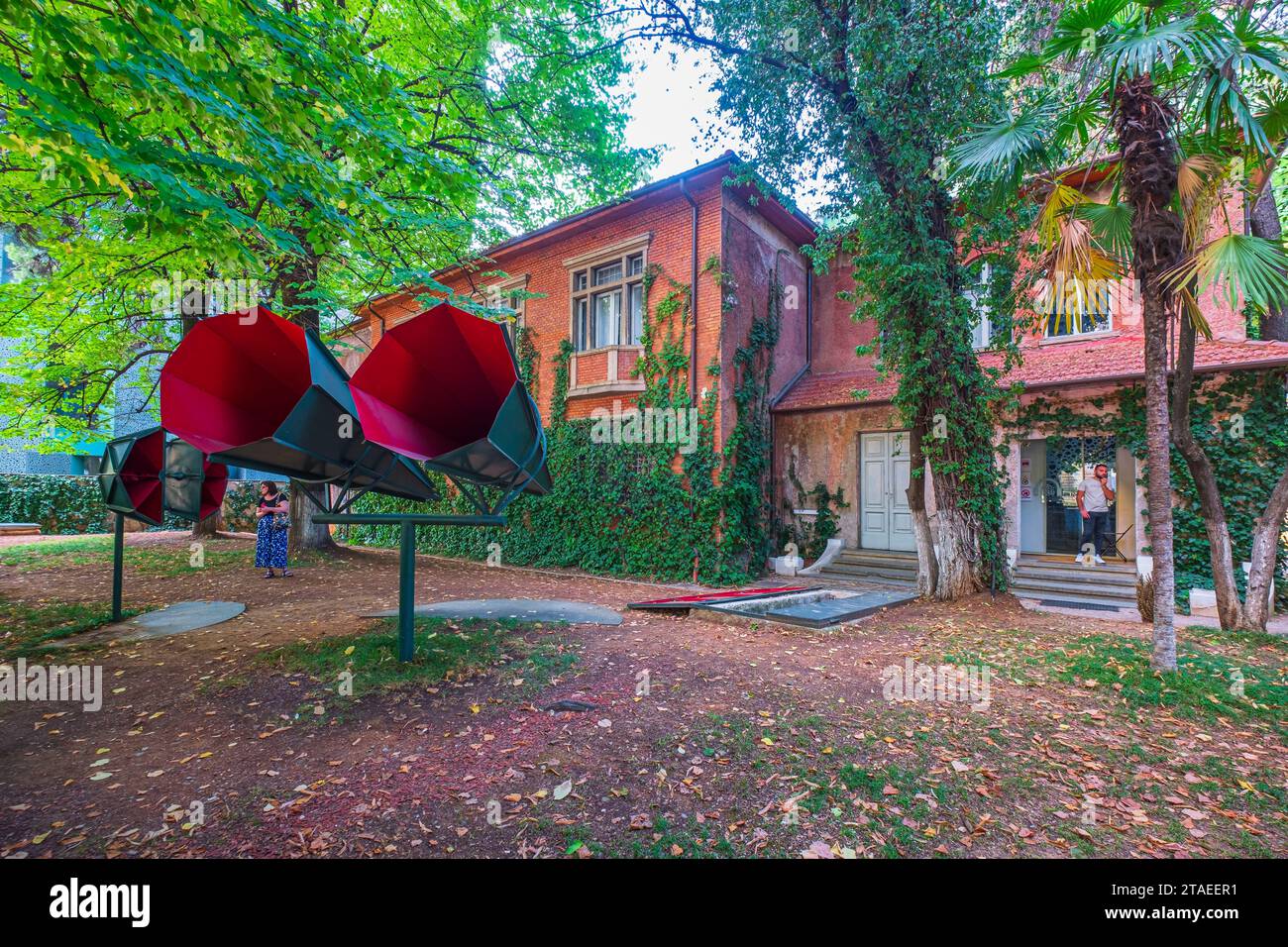 Albania, Tirana, Museum of Secret Surveillance or House of Leaves ...