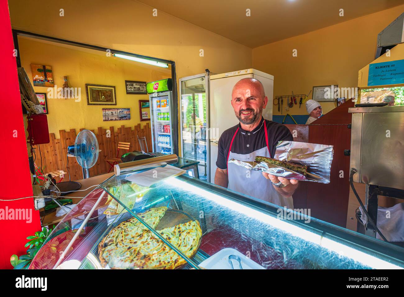 Local food albania hi-res stock photography and images - Alamy