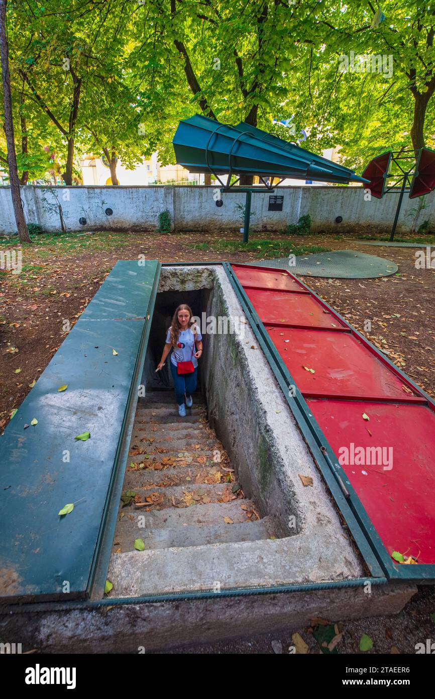Albania, Tirana, Museum of Secret Surveillance or House of Leaves ...