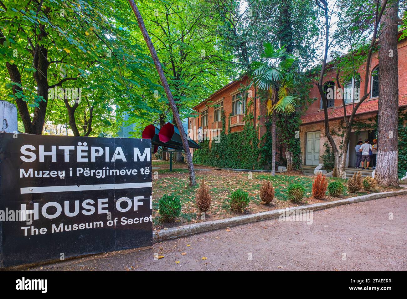 Albania, Tirana, Museum of Secret Surveillance or House of Leaves ...