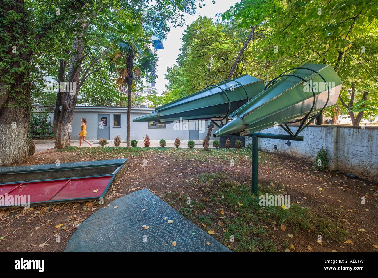 Albania, Tirana, Museum of Secret Surveillance or House of Leaves ...