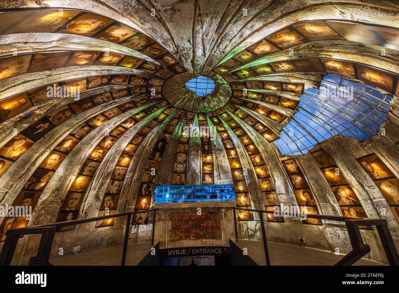 Albania, Tirana, Bunk'Art 2, underground museum installed in a former ...