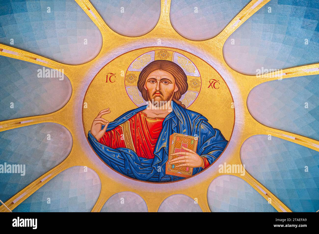 Mural painting jesus resurrection hi-res stock photography and images ...