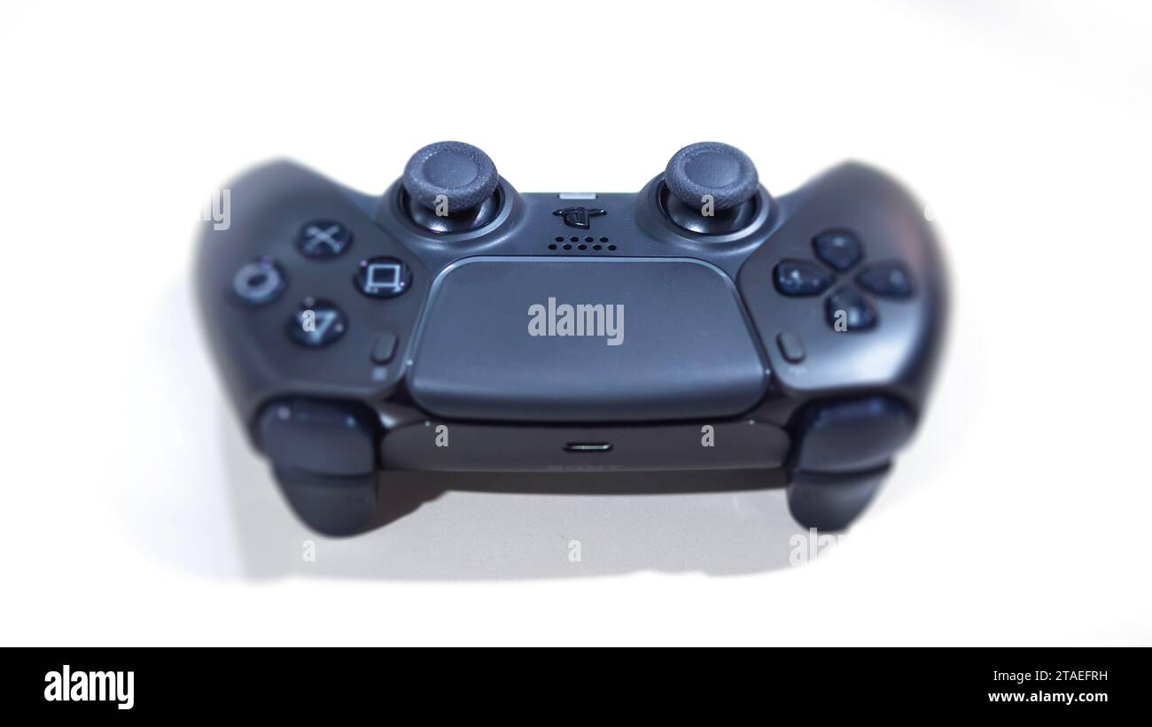 Tbilisi, Georgia, november 30, 2023. Sony PlayStation 5 video game ...