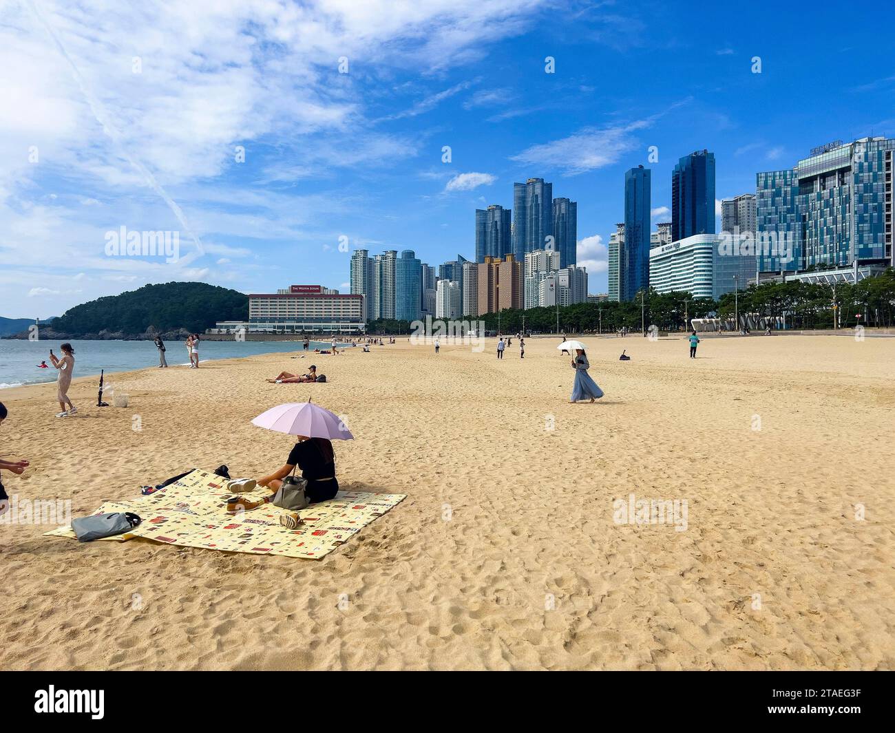 South Korea, South Gyeongsang province, Busan, Haeundae district ...
