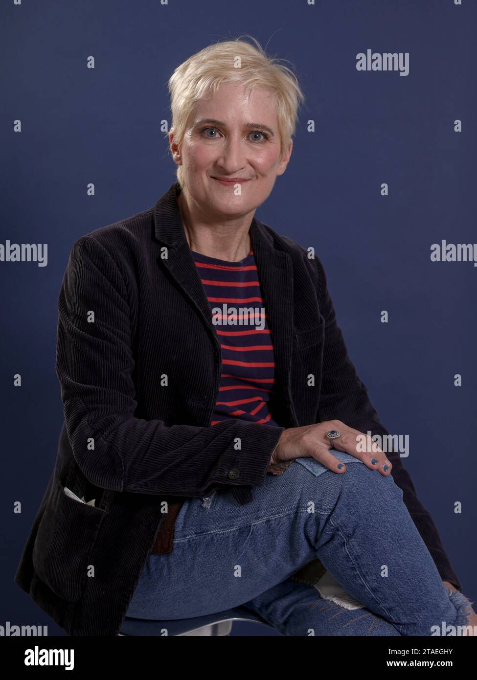 Jill Sobule poses for a portrait on Wednesday, Nov. 15, 2023, in New ...