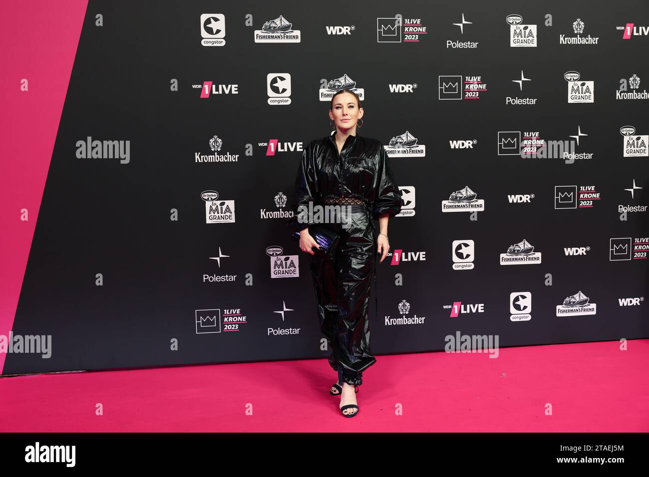 Bielefeld, Germany. 30th Nov, 2023. Jeannine Michaelsen arrives on the ...