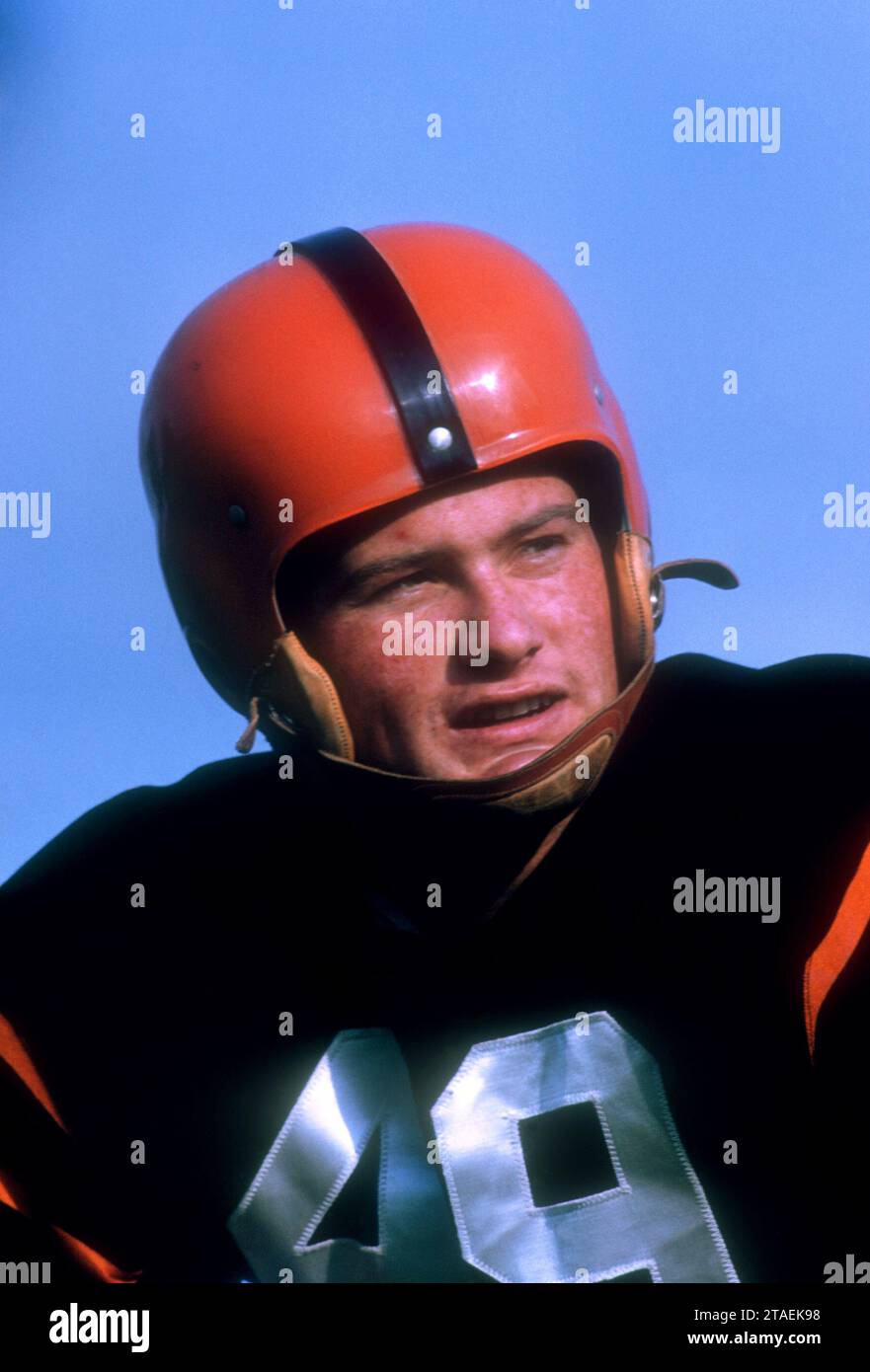 PRINCETON, NJ - MAY, 1955: Halfback Royce Flippin Jr. #49 of the ...