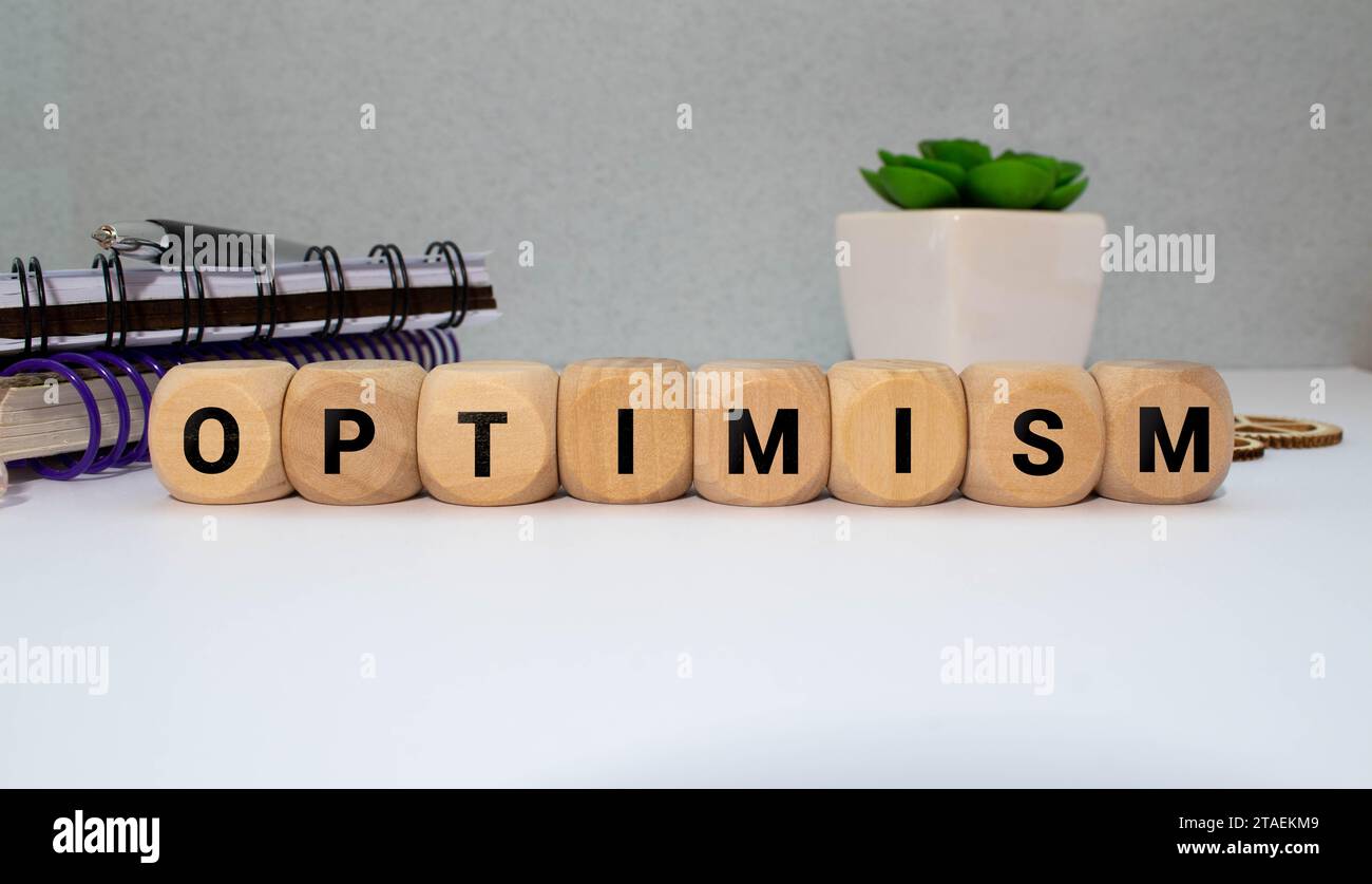 Optimism word hi-res stock photography and images - Alamy
