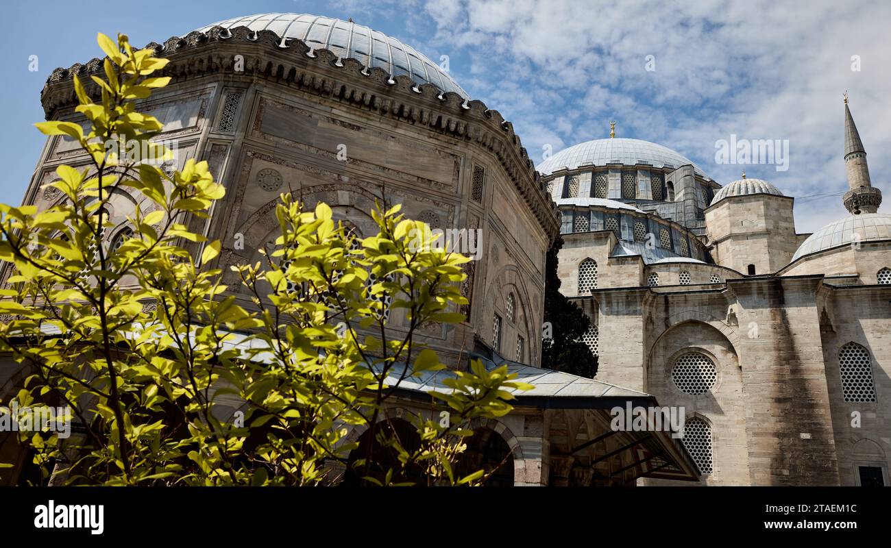 Aerial view suleymaniye mosque in hi-res stock photography and images ...