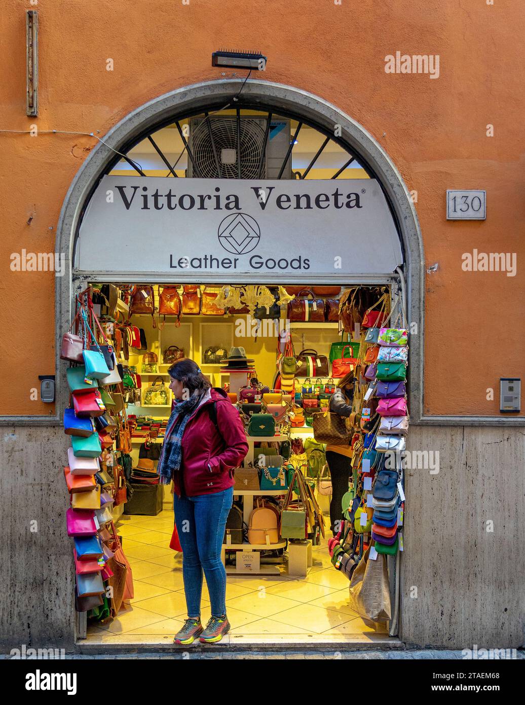 Vittoria Veneta store in one of the most important streets in the ...