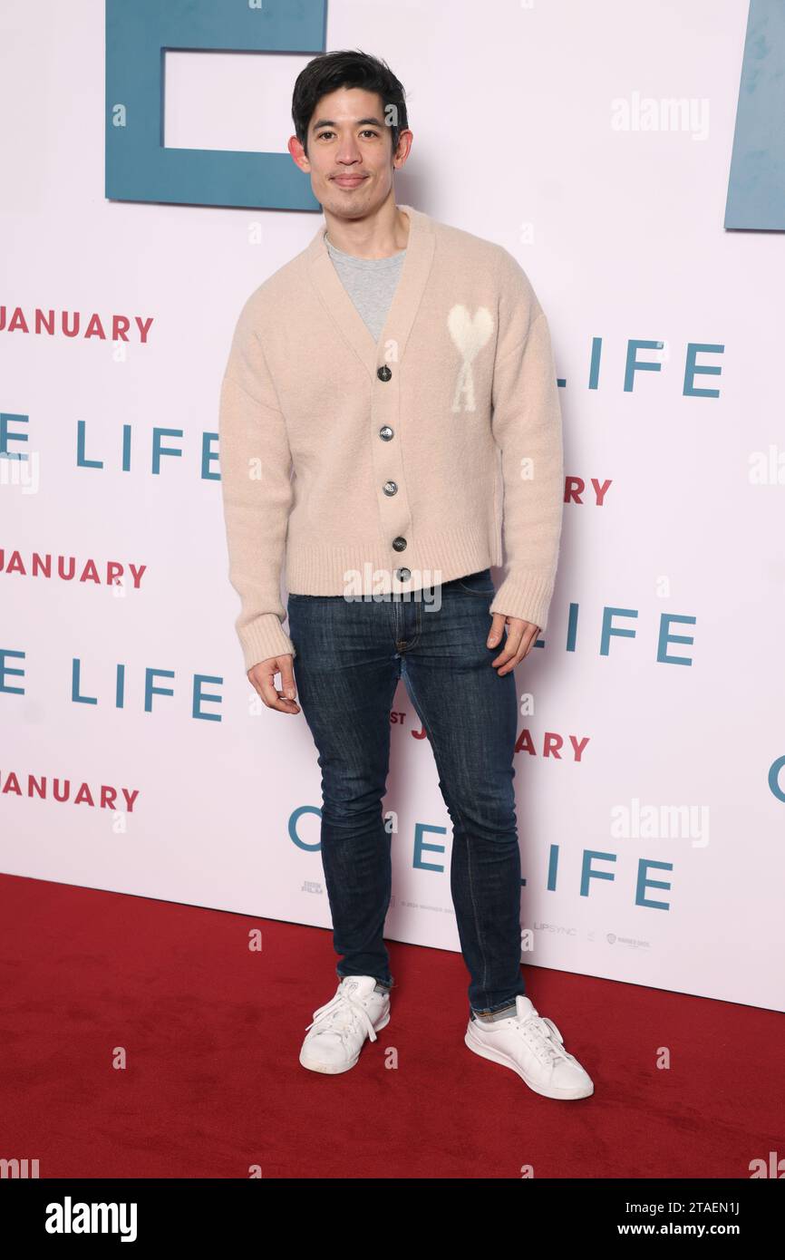Christopher Chung arrives for a special screening of One Life at ...