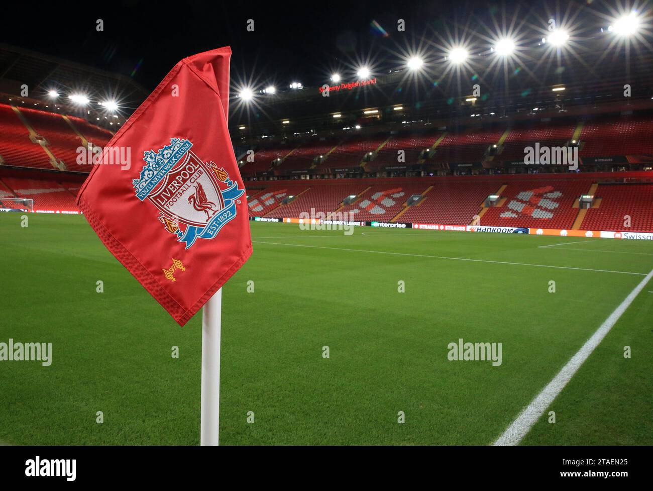 Anfield, Liverpool, Merseyside, UK. 30th Nov, 2023. Europa League ...