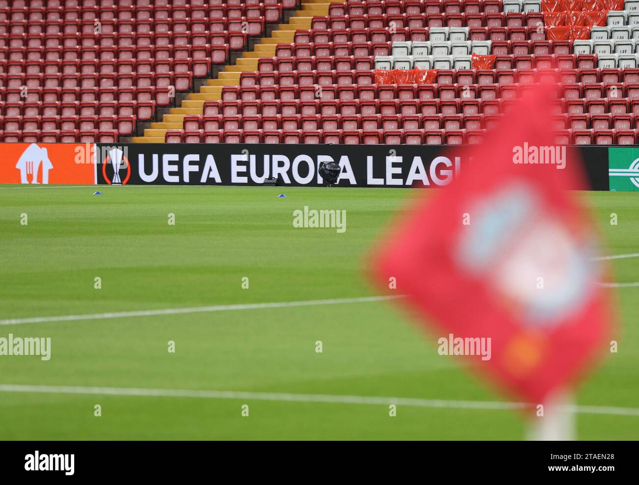 Anfield, Liverpool, Merseyside, UK. 30th Nov, 2023. Europa League ...