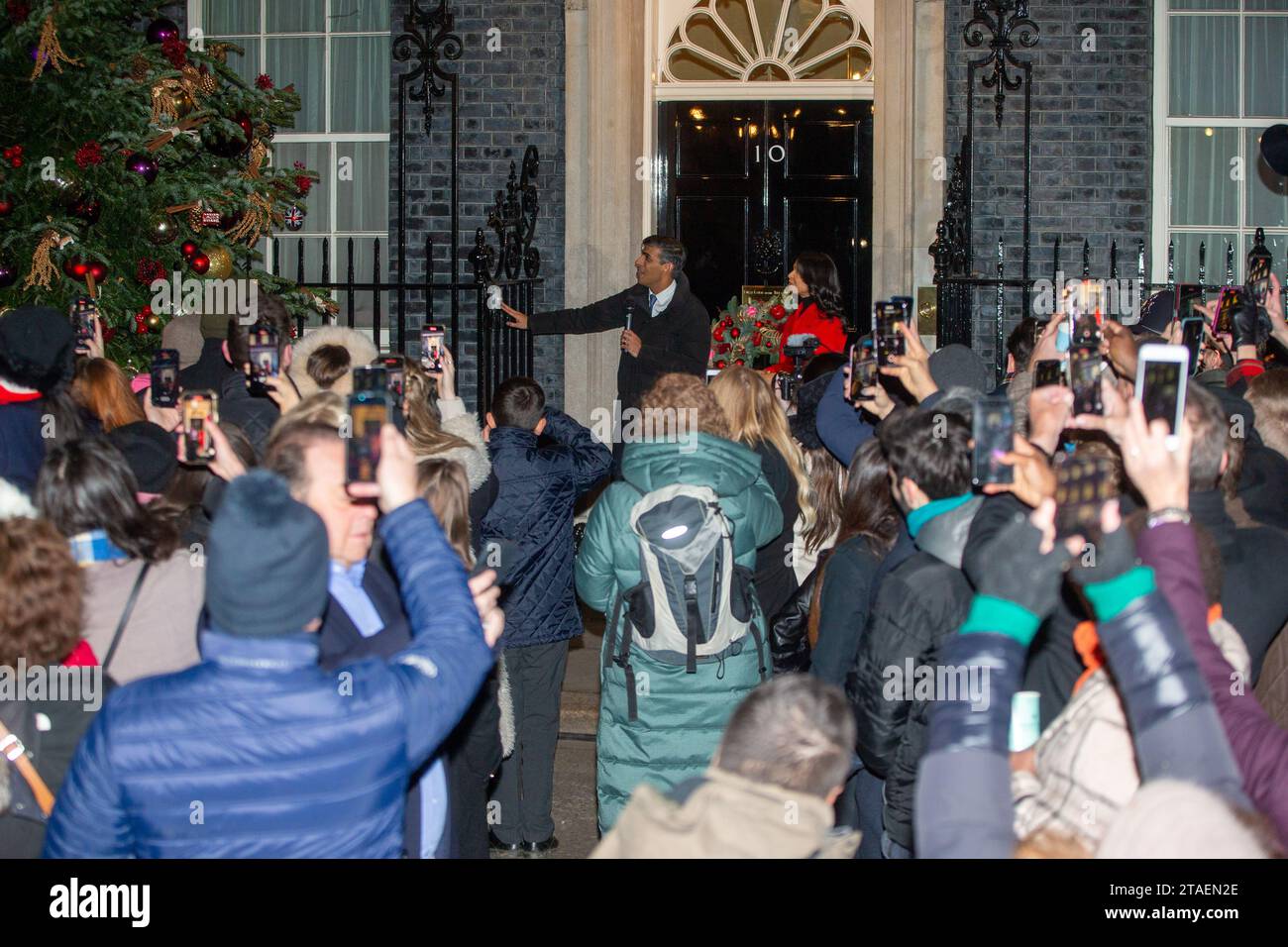 London, England, UK. 30th Nov, 2023. UK Prime Minister RISHI SUNAK and ...