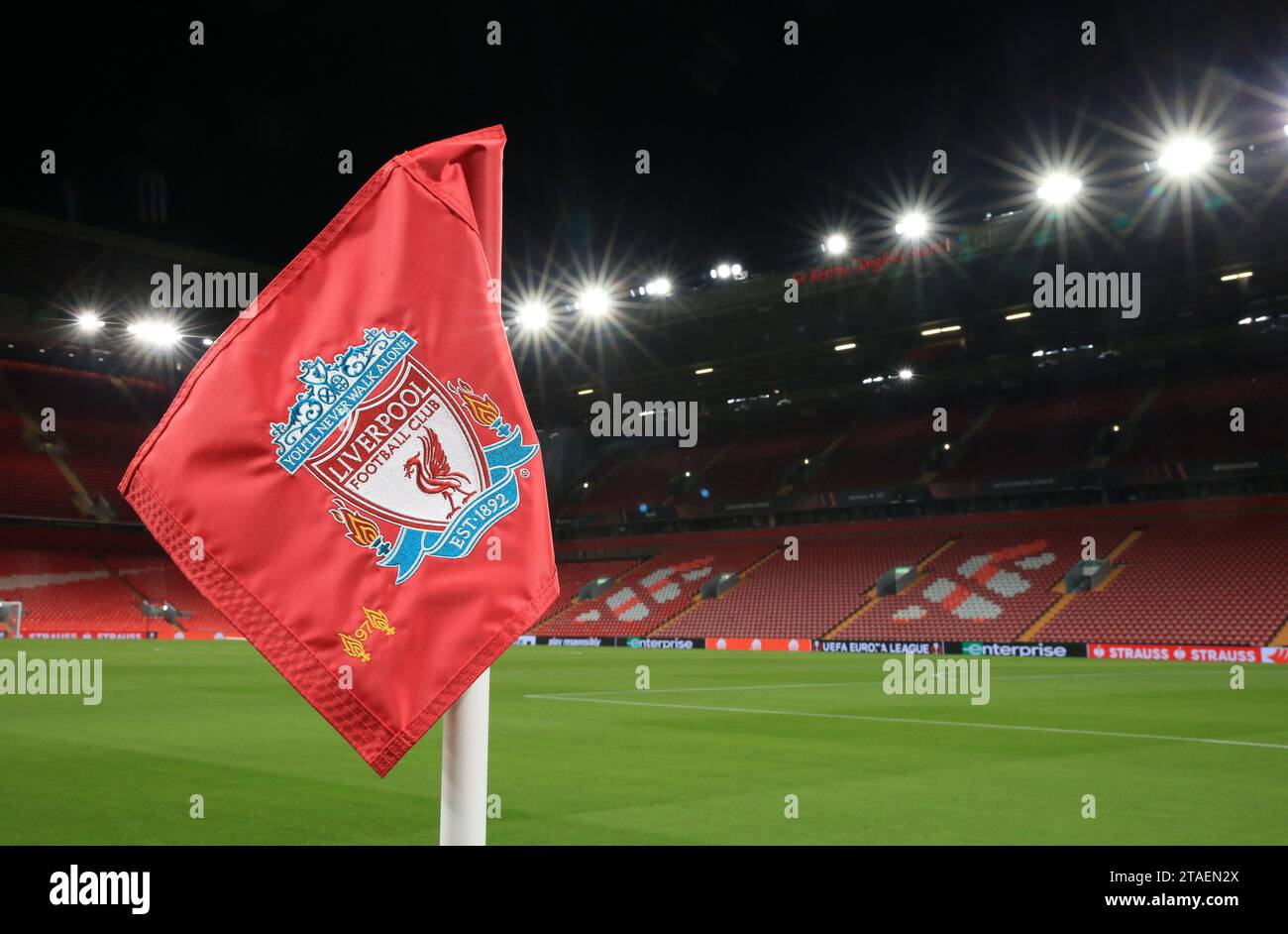 Anfield, Liverpool, Merseyside, UK. 30th Nov, 2023. Europa League ...
