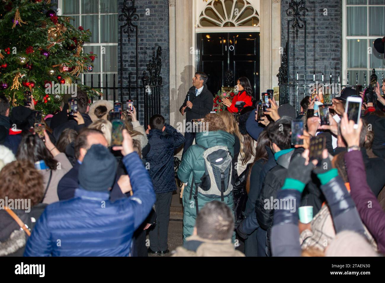London, England, UK. 30th Nov, 2023. UK Prime Minister RISHI SUNAK and ...