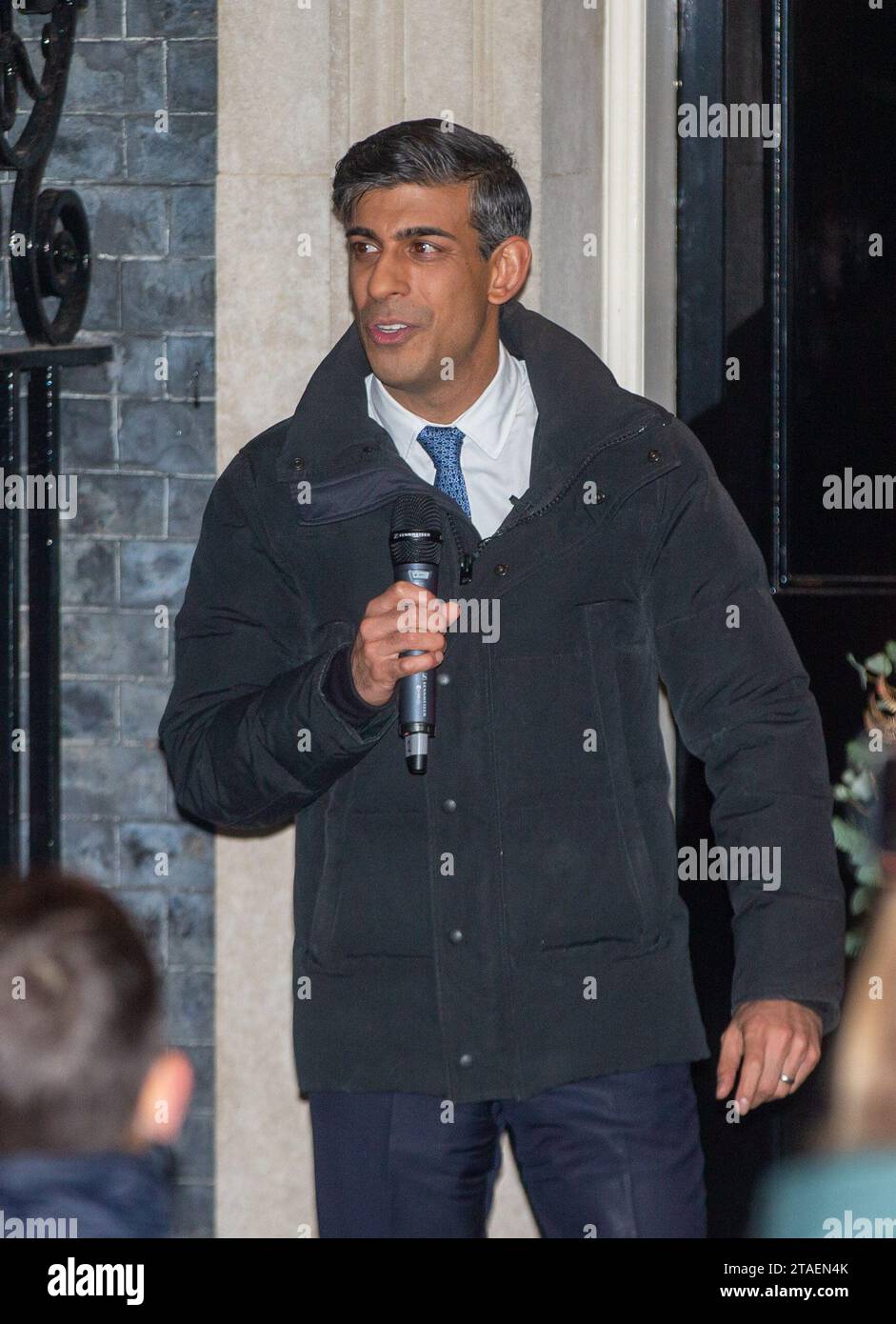London, England, UK. 30th Nov, 2023. UK Prime Minister RISHI SUNAK and ...